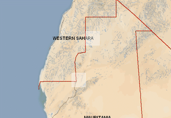 Download Western Sahara topographic maps - mapstor.com