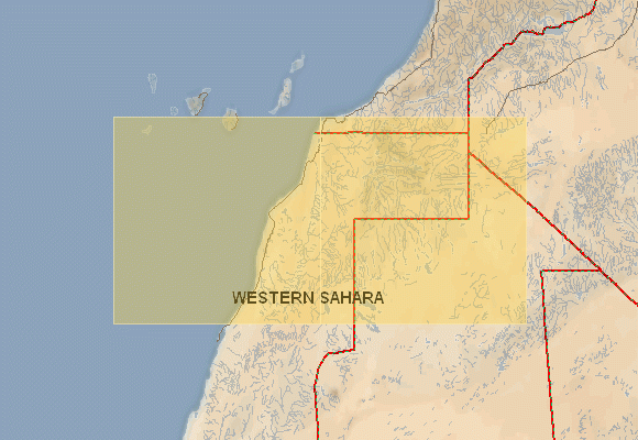 Download Western Sahara topographic maps - mapstor.com