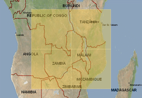 Download Zambia topographic maps - mapstor.com
