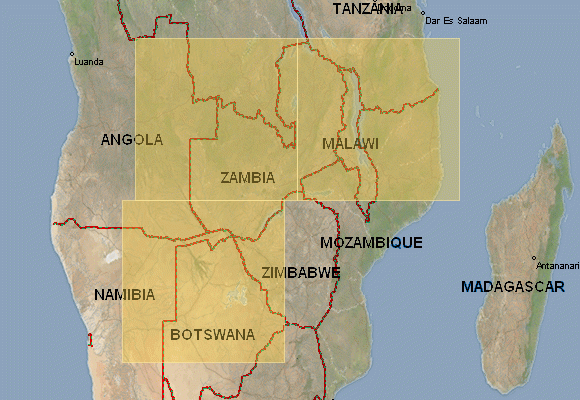 Download Zambia topographic maps - mapstor.com